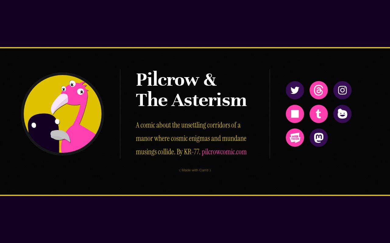 Pilcrow & The Asterism
